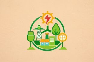 Eco Energy Policy Icons with Solar Wind Graphic by designcrafts ...