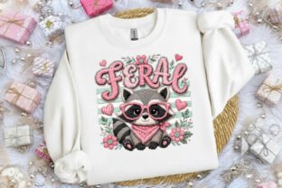 Feral Raccoon Coquette Patchwork PNG Graphic by Vintage Expert ...
