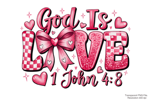God is Love Png, Christian Png Graphic by Trendy PNG Co. · Creative Fabrica