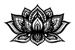 Lotus Mandala SVG Bundle Graphic by Graphic Divine · Creative Fabrica