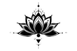 Lotus Mandala SVG Bundle Graphic by Graphic Divine · Creative Fabrica