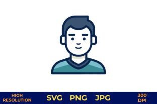 Minimalist Face Icon Vector Design Graphic by designcrafts · Creative ...