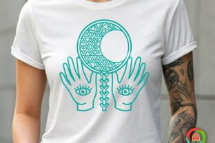 Mystic Sacred Geometry Hands SVG Bundle Graphic by aurnobnandy ...