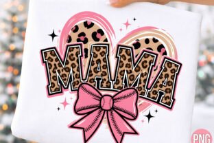 Pink Leopard Baseball Mama Game Day PNG Graphic by Digital Duck ...