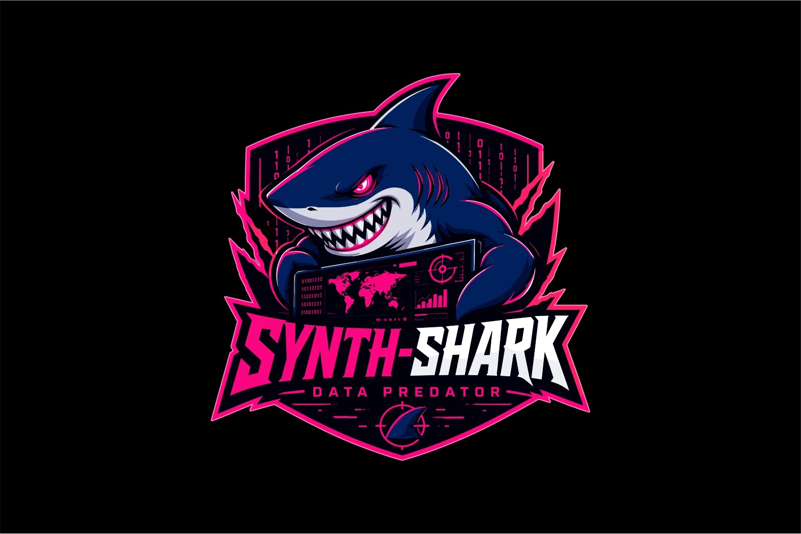 Shark Vector Illustration Graphic by creativemaruti · Creative Fabrica