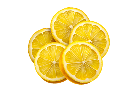 Sliced Lemon Pieces T-shirt 3D PNG Graphic by stockmarket · Creative ...