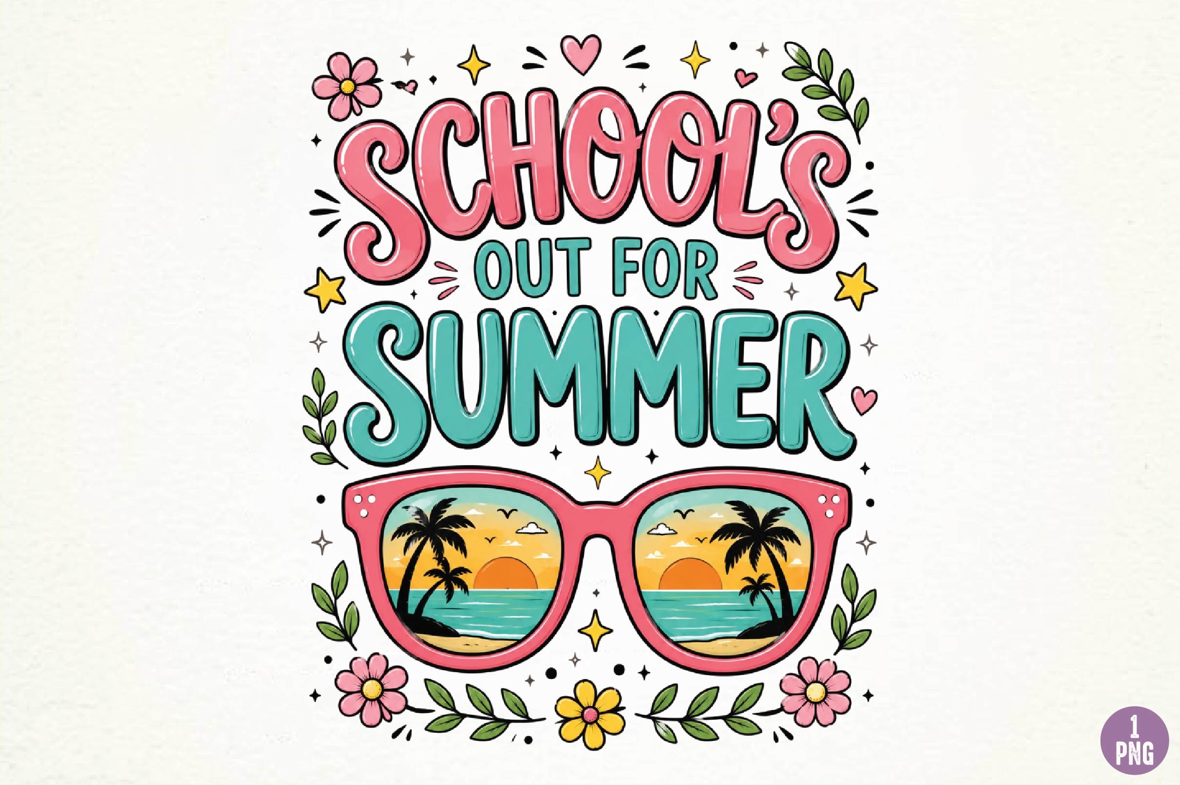 Teacher Summer Sublimation Design Graphic by Dream Print · Creative Fabrica