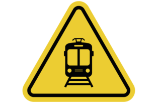 Train Sign Graphic by TanySLDesigns · Creative Fabrica