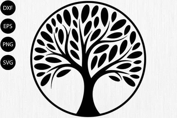 26 Tree Svg File Laser Designs & Graphics