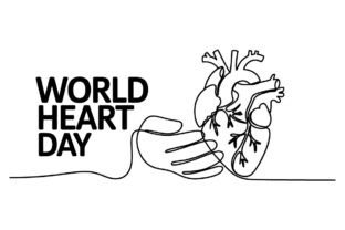 World Heart Day Continuous Line Drawing Graphic by D-Stocker · Creative ...