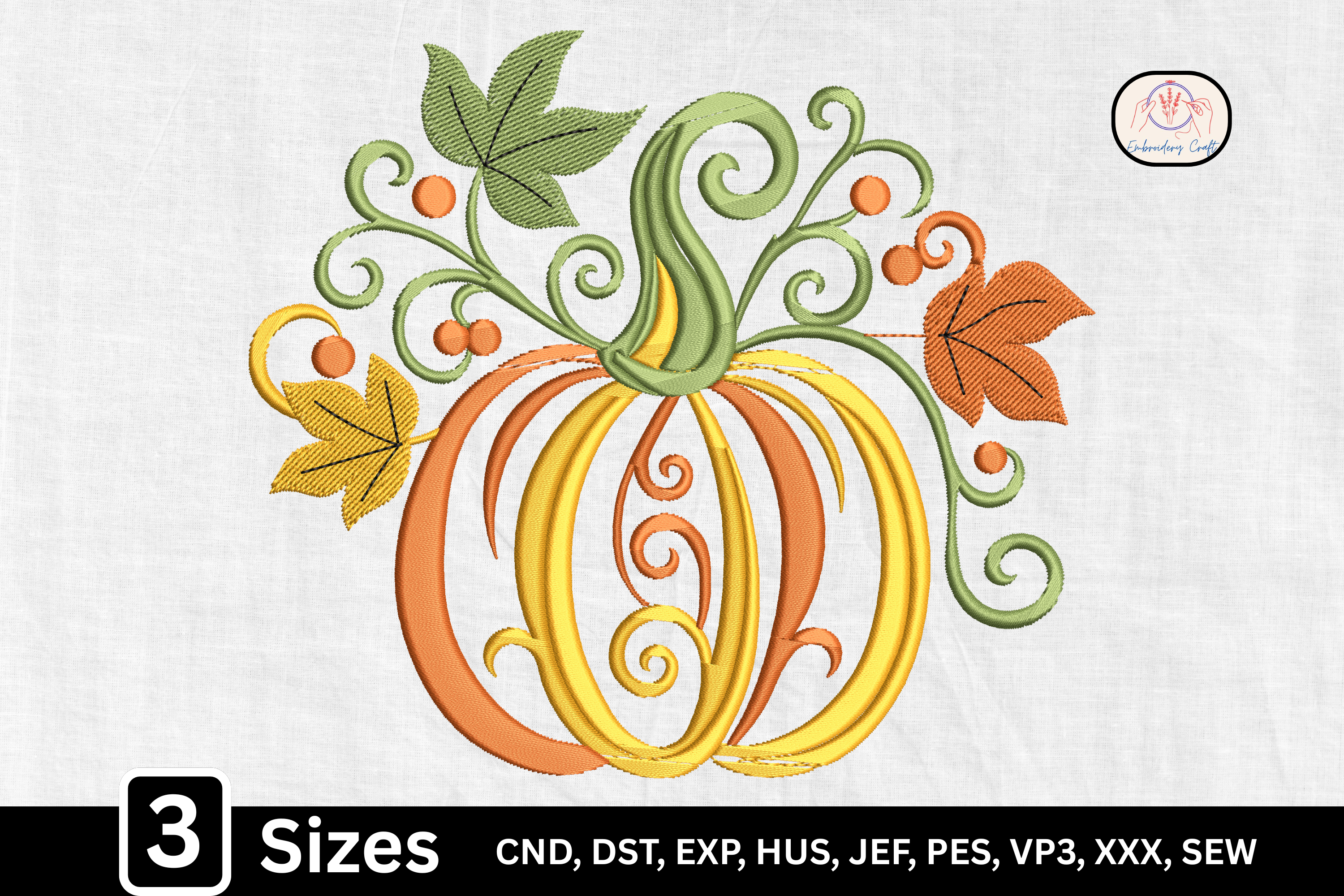 Autumn Harvest Pumpkin · Creative Fabrica