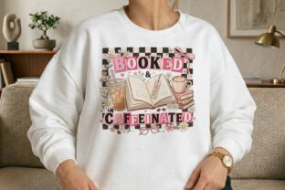 Booked & Caffeinated Preppy Coquette PNG Graphic by Creative Community ...
