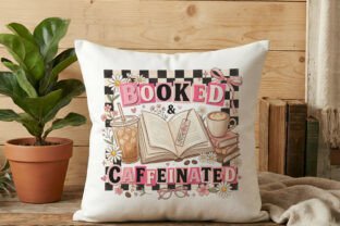 Booked & Caffeinated Preppy Coquette PNG Graphic by Creative Community ...