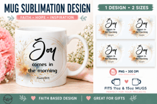 Christian Mug Wrap, Bible Verse Quote Graphic by sashanikart · Creative ...