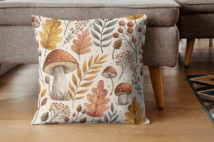 Cottagecore Mushroom Wildflower Paper Graphic by Florid Printables ...
