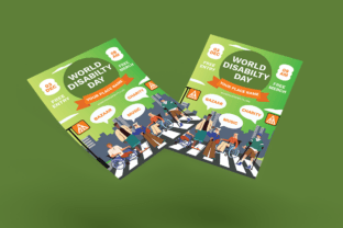 Disability Independence Flyer Template Graphic by creativeproduction ...