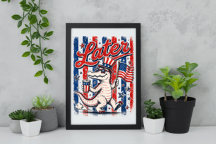 Later Alligator Patriotic Alligator PNG Graphic by Design Station ...