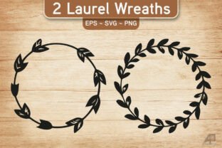 Laurel Wreath SVG PNG Graphic by Actual Pixel · Creative Fabrica