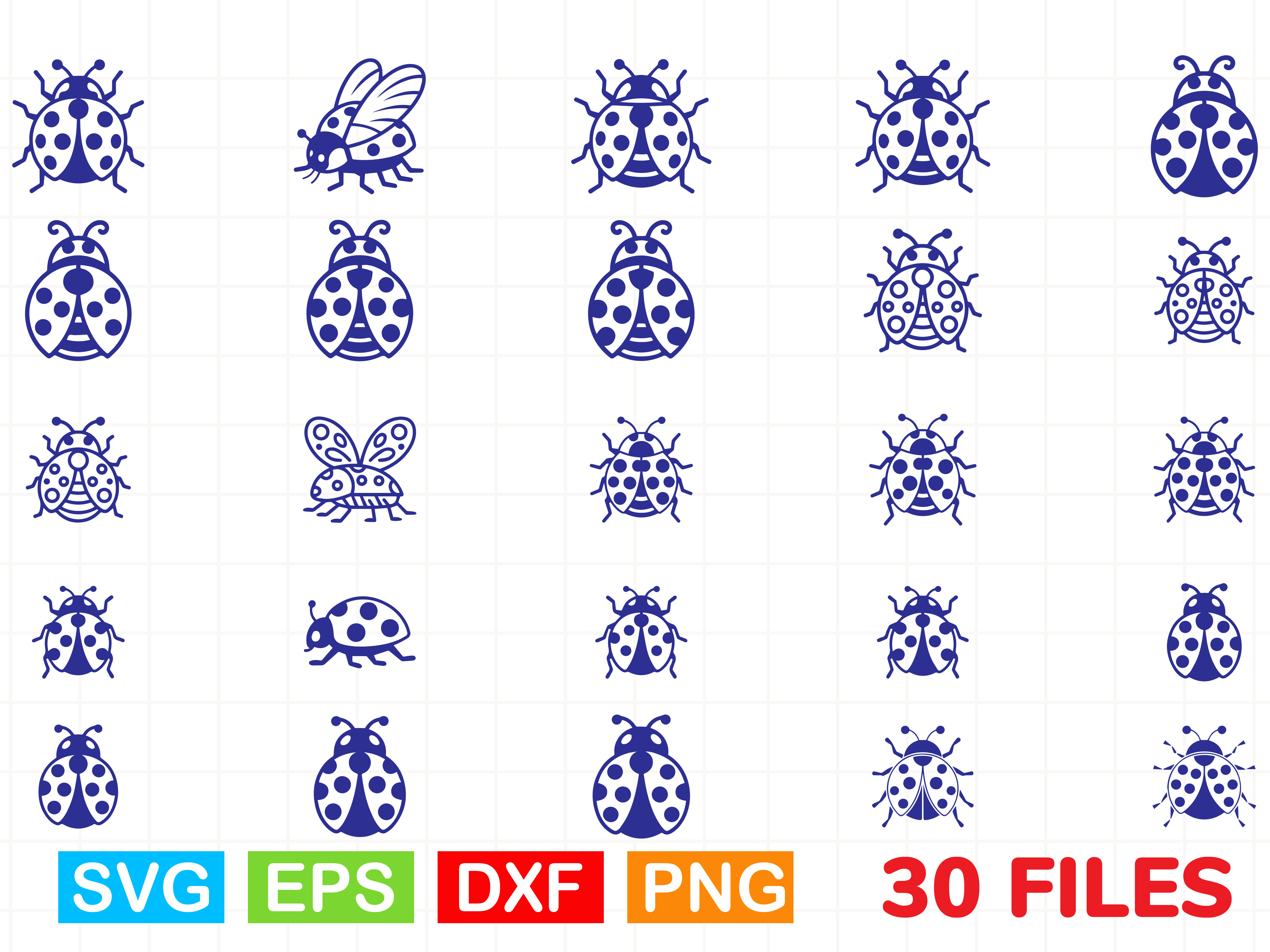 Layered Ladybug Svg, Bundle Graphic by Creativity Designer · Creative ...
