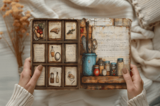 Mother's Recipe Box Collection Graphic by Wow Art · Creative Fabrica