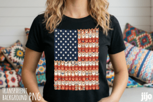 Patriotic Corgi Flag Stars PNG Graphic by jijopero · Creative Fabrica