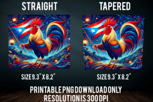 Puerto Rico Rooster Flag Tumbler Wrap Graphic by Fox Studio · Creative ...