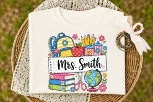 Teacher School Supplies Clipart PNG Graphic by LunaDesignHouse ...