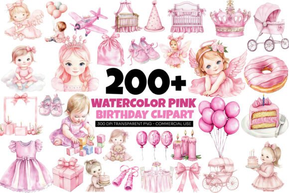 8654 Baby Shower Clipart Designs & Graphics