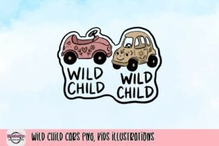 Wild Child Cars PNG, Kids Illustrations Graphic by BbowDesign ...