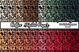 Coffee Digital Papers, Coffee Pattern Graphic by lam designs · Creative ...