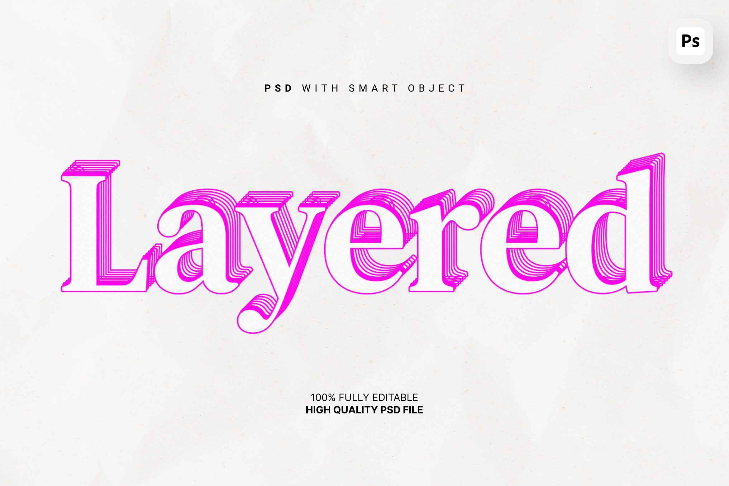 3D Layered Text Effect Graphic by creativeproduction.rrgraph · Creative ...