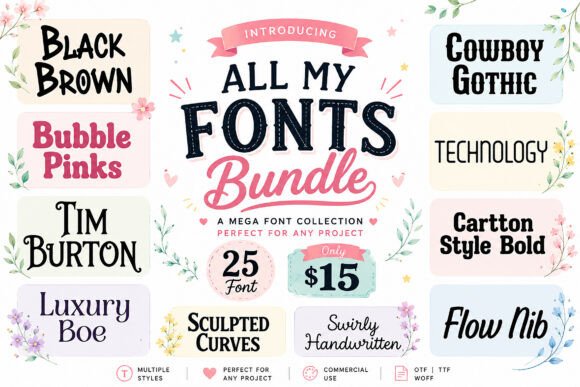 All My Fonts Font by Wow Magic · Creative Fabrica