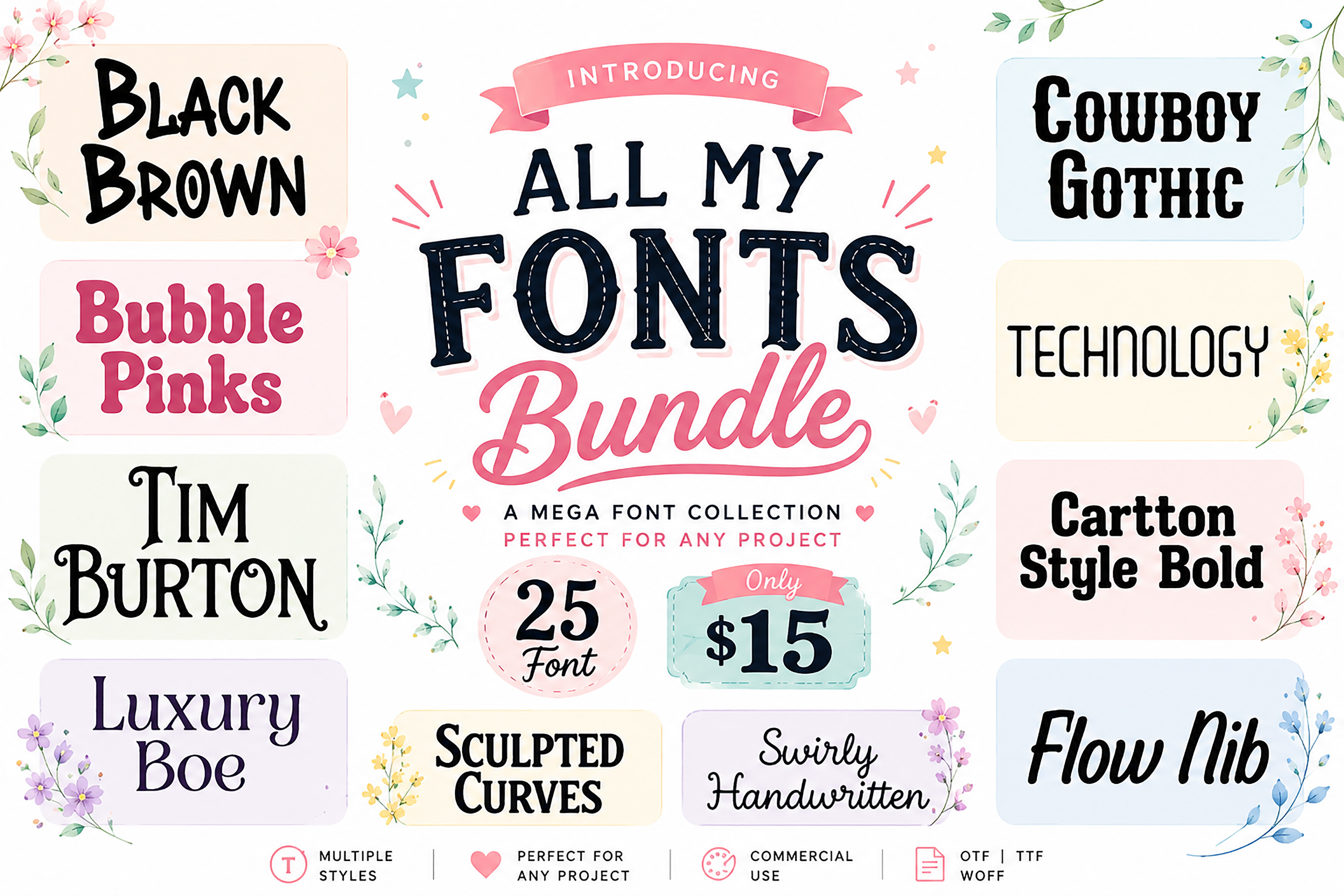 All My Fonts Font by Wow Magic · Creative Fabrica
