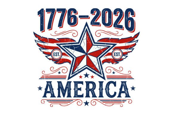 America 250th SVG Design Graphic by Design Station · Creative Fabrica