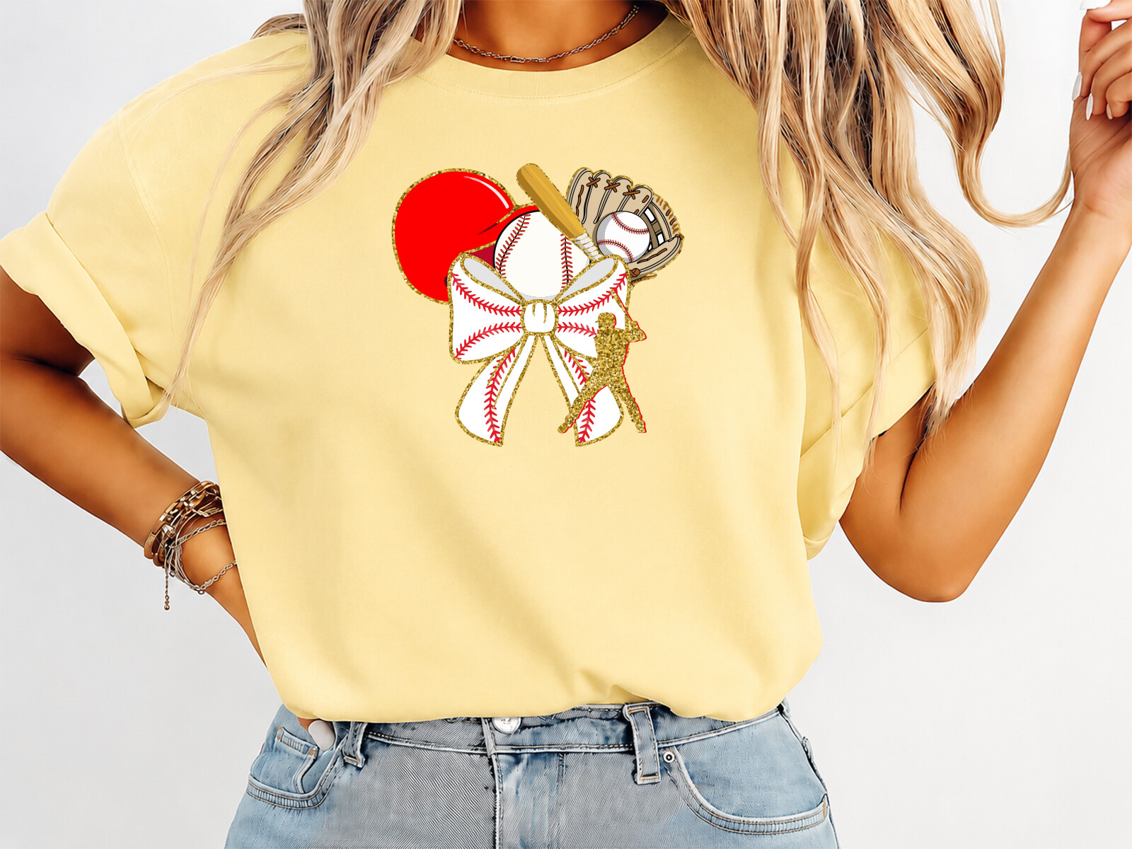 Baseball Preppy Coquette T-Shirt Design Graphic by KDP GURU · Creative ...