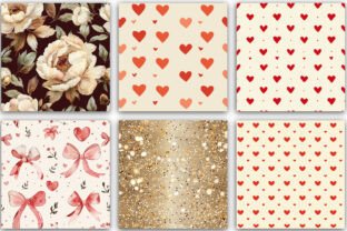 Cherry in Love Valentine' Day Patterns Graphic by Strawberry Art ...
