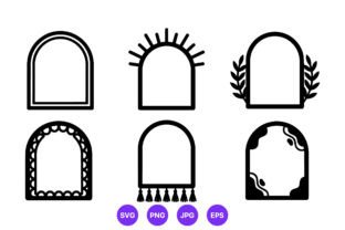 Decorative Black Frame Vector Icons Graphic by DesignVectx · Creative ...