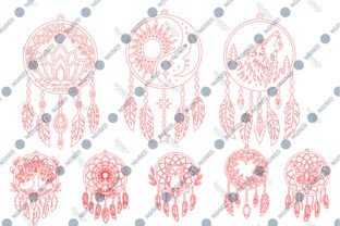 Dream Catcher Wall Decor Bundle SVG · Creative Fabrica