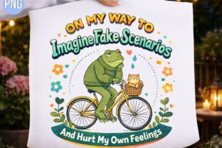 Imagine Fake Scenarios Retro Frog PNG Graphic by MAMA BEAR STORE ...