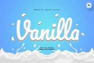 Liquid Milk Text Effect Graphic by creativeproduction.rrgraph ...