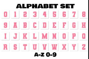 Pink Graphic Distressed Alphabet Letter Graphic by Beer Design ...