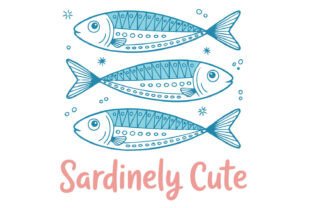 Retro Sardinely Cute Svg Graphic by Retro Art · Creative Fabrica
