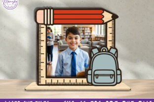 School Photo Frame Laser Cut SVG Bundle · Creative Fabrica
