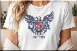 Vintage USA Eagle 1776 Retro SVG & PNG Graphic by Nice Ass Design Co ...
