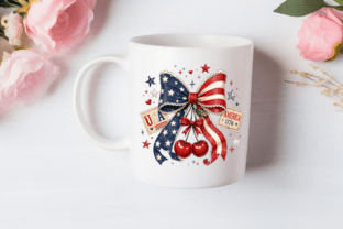 Coquette USA Bow PNG 4th of July Graphic by Print Magic StudioX ...