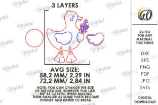 Farm Animals Magnet Laser Cut · Creative Fabrica