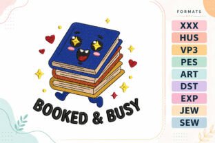 Kawaii Book Back to School · Creative Fabrica