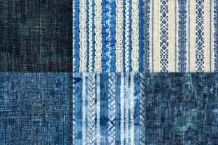 Mix Urban Indigo Denim Fabric Texture Graphic by Precision Patterns ...