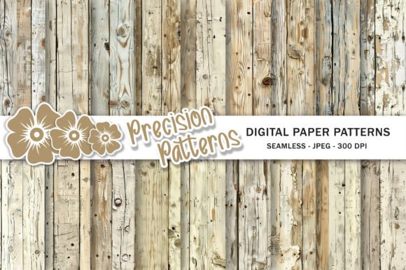 Rustic Farmhouse Wooden Planks Texture Graphic by Precision Patterns ...