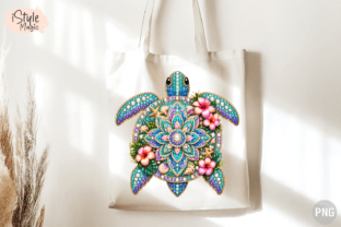 Sea Turtle Summer Mandala PNG Graphic by iStyleMagic · Creative Fabrica